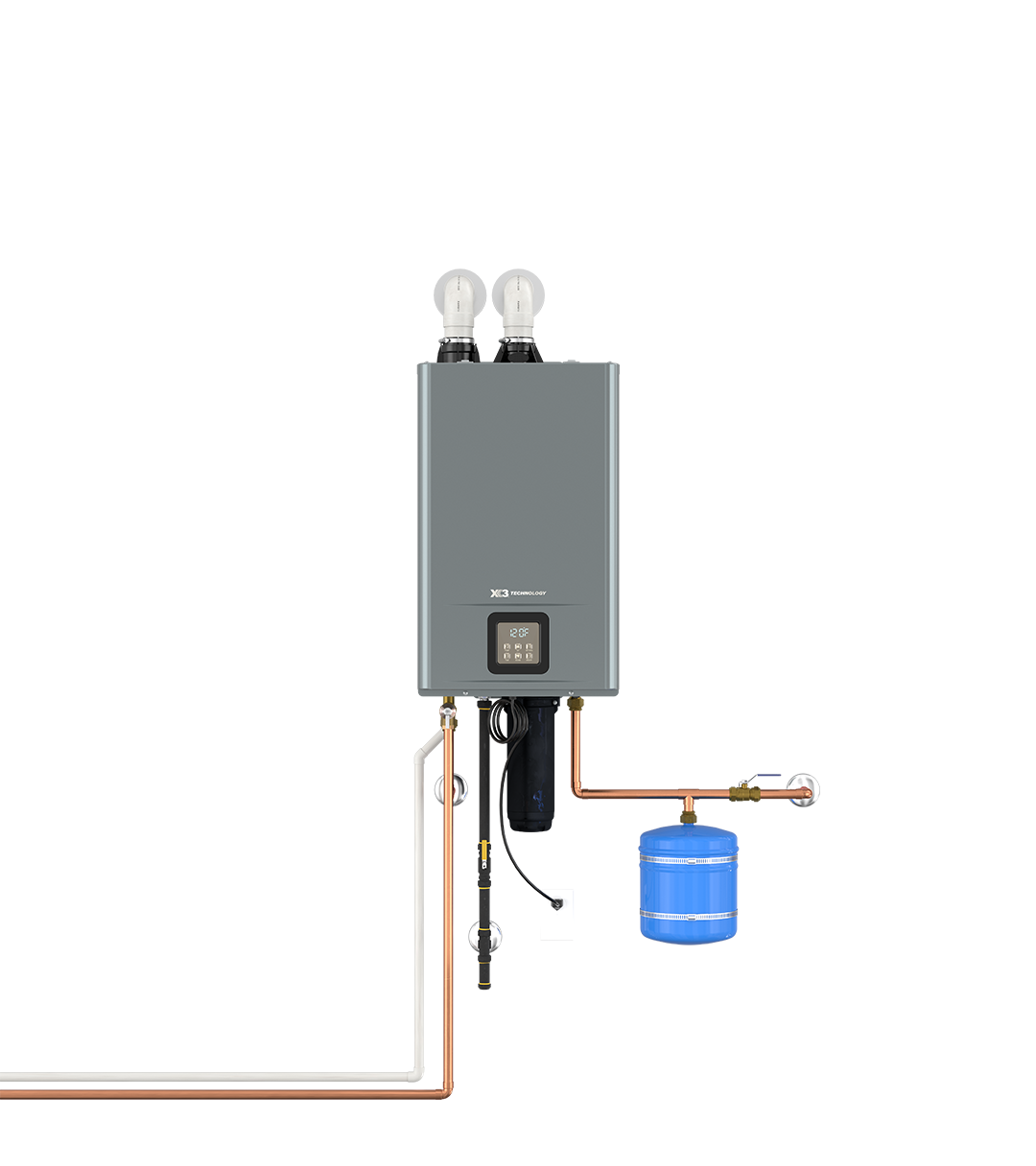 Adapt™ Premium Condensing Ultra-Low NOx 180,000 BTU Natural Gas ...